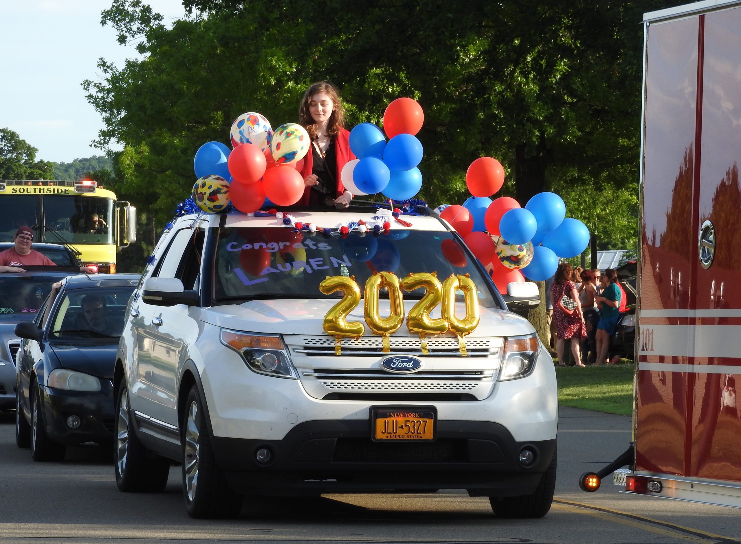 Updated: OFA's Class of 2020 celebrates with spirited parade - Owego ...