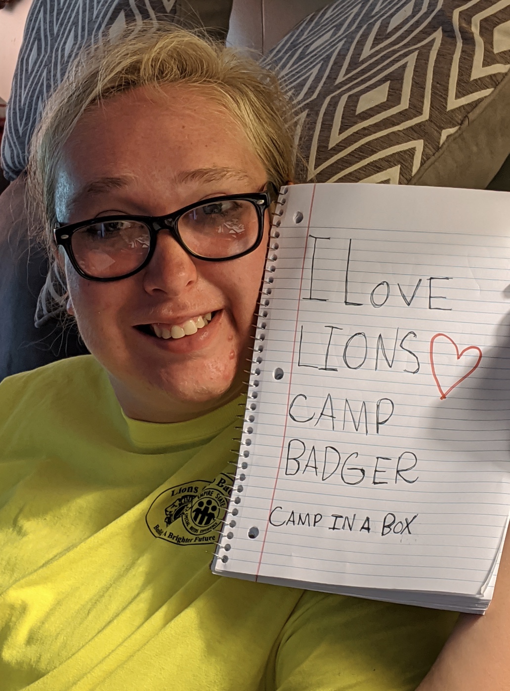 Lions Camp Badger thinks outside the box with ‘Camp in a Box’ - Owego ...