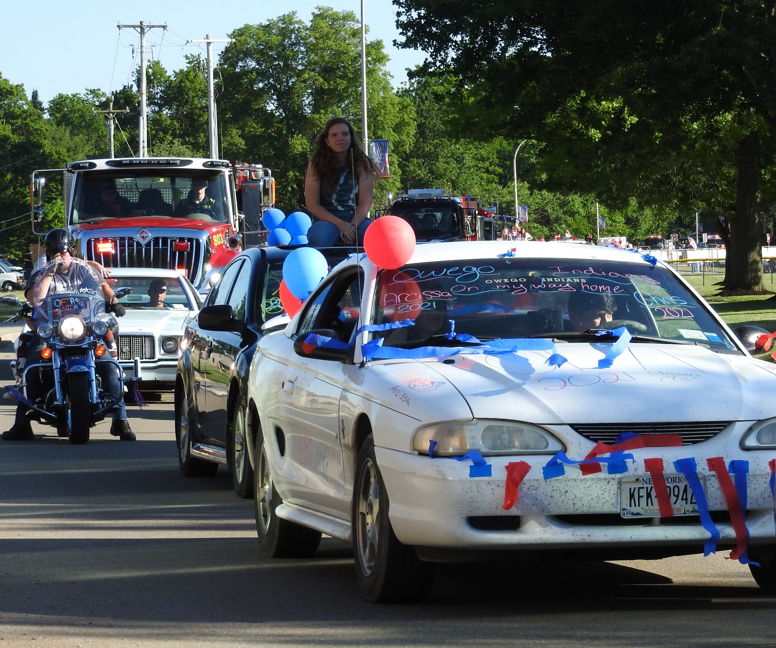 Photos: OFA’s Class of 2021 heads into graduation weekend with a car ...