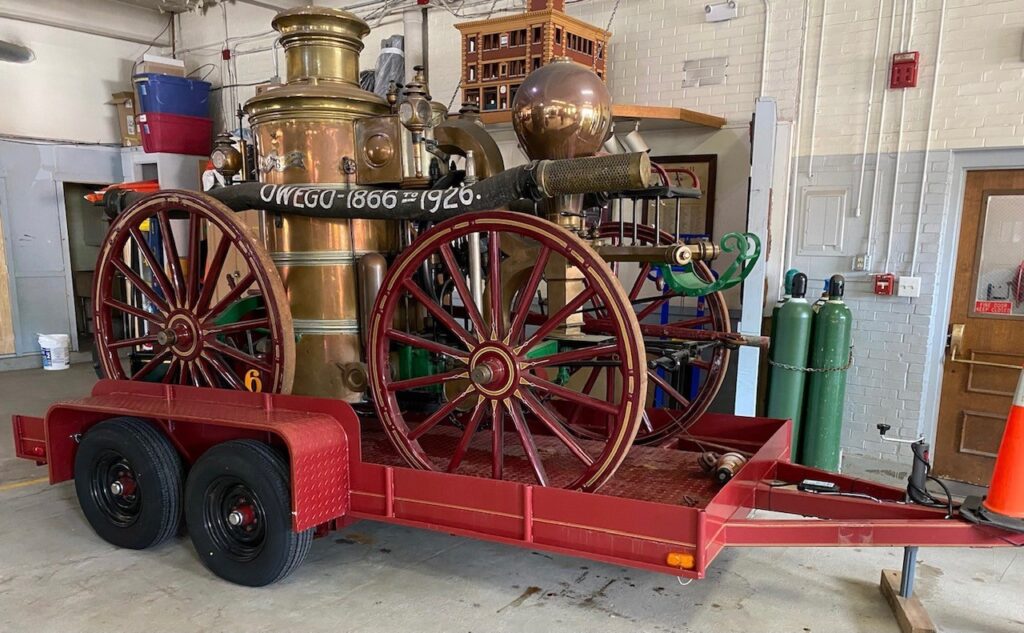 1866 Amoskeag Steam Fire Engine due back to Owego in 2021 - Owego ...