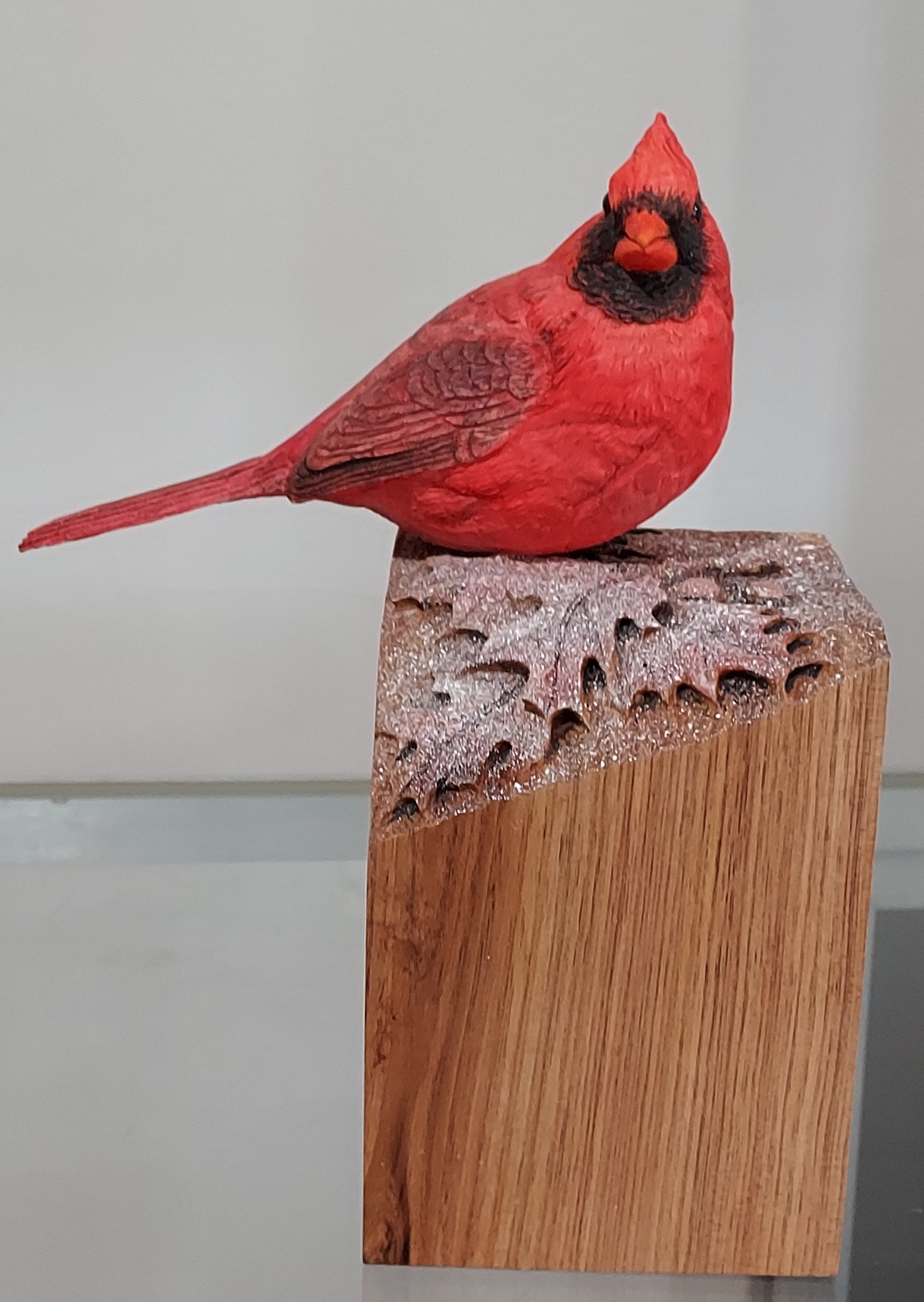 Hand carved cardinal raffle to benefit Candor's History Center - Owego ...