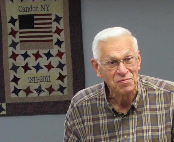 Milton Dougherty recognized as long-standing Candor Historical Society ...