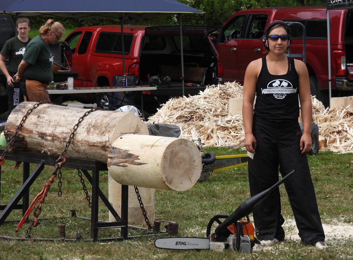 Lumberjack Competition at the Tioga County Fair - Owego Pennysaver Press