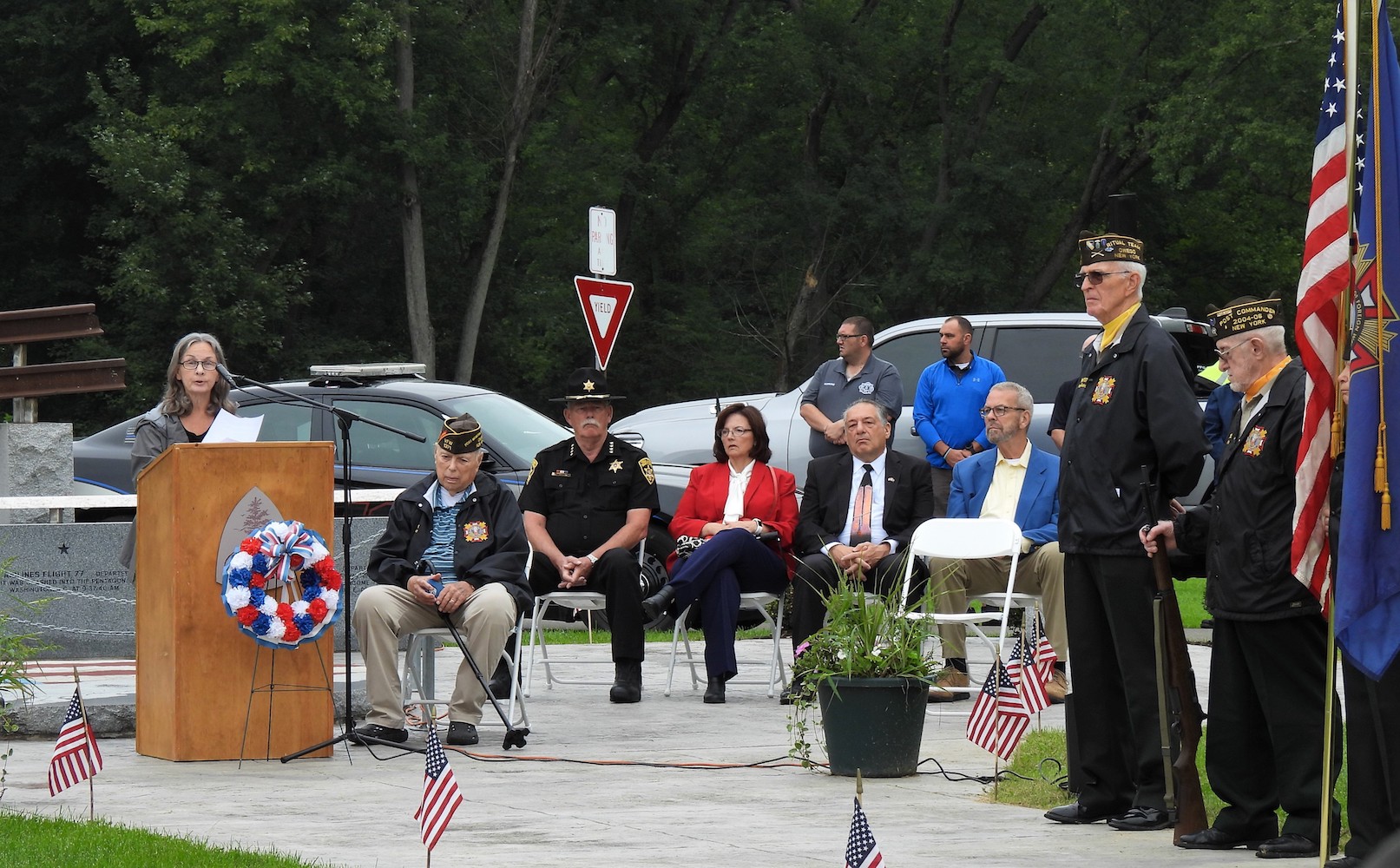 9/11 ceremony remembers the fallen; honors the bravest - Owego ...