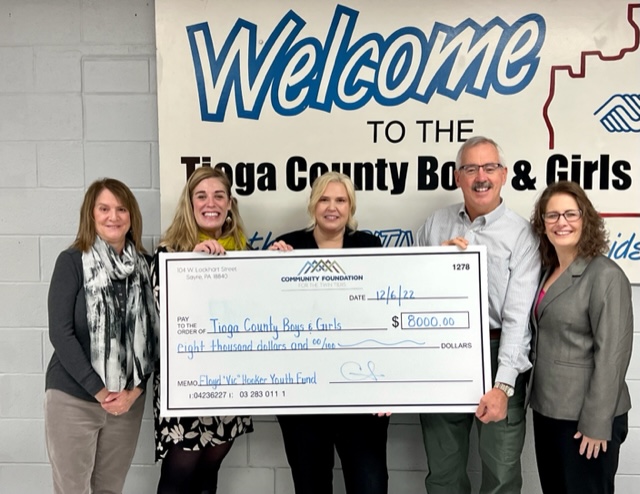 Tioga County Boys and Girls Club receives grant from CFTT - Owego ...