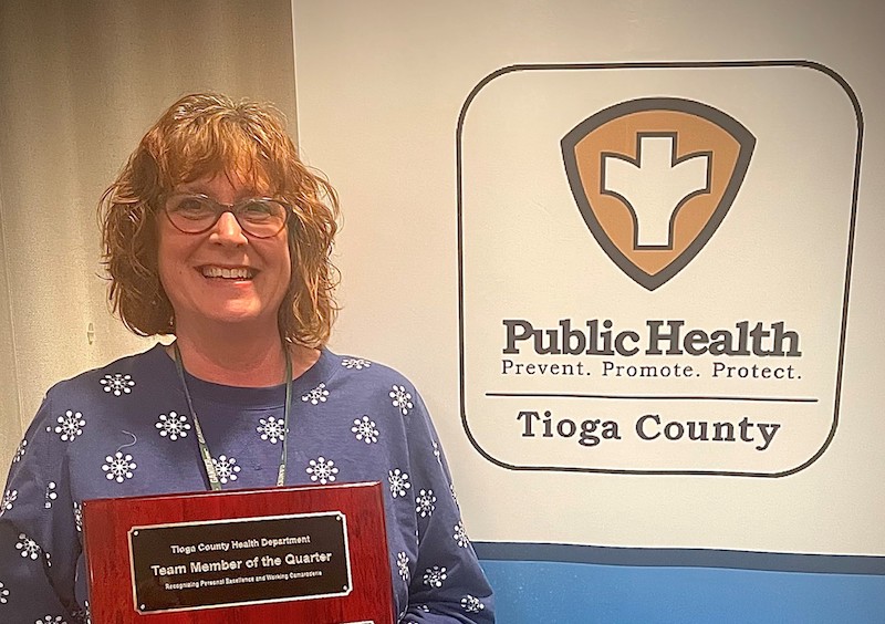 Tioga County Public Health announces Employee of the Fourth Quarter ...