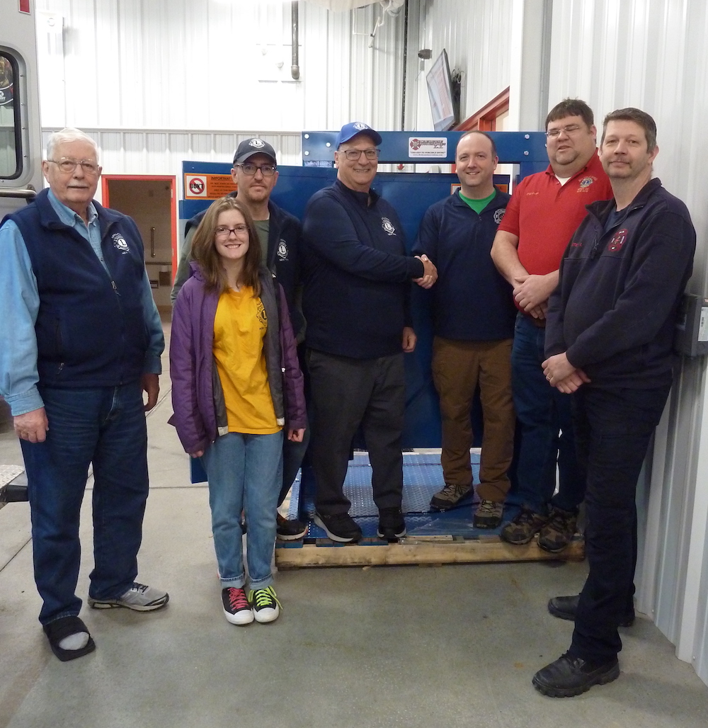 AFD receives donation for Forced Entry Simulator purchase - Owego ...