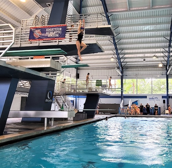 Owego Diver Kaelyn Katchuk Competes at the AAU National Championships ...
