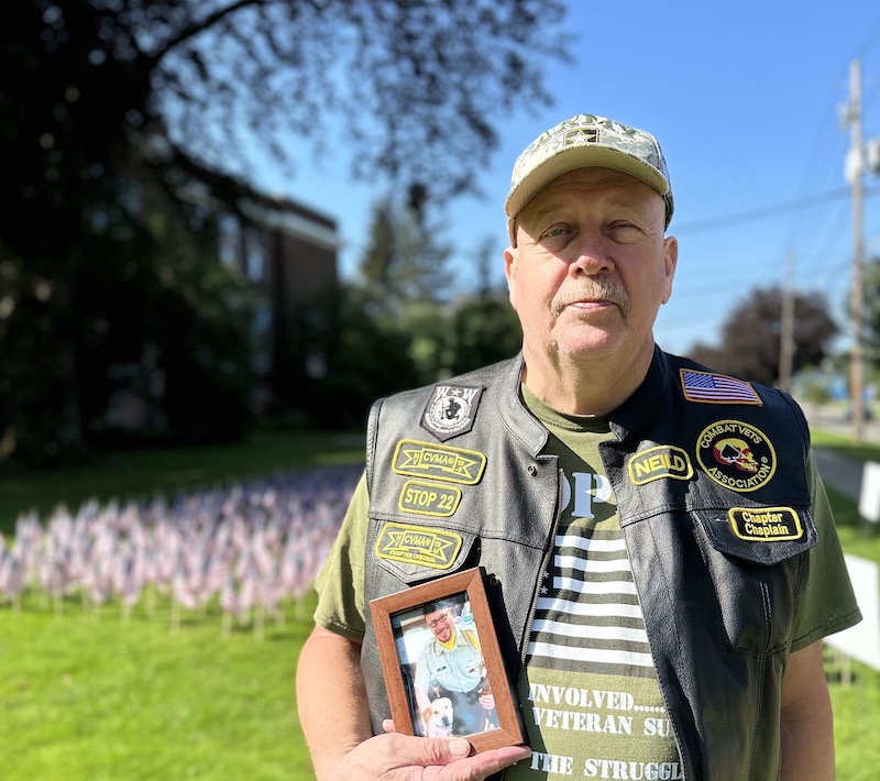 ‘Field of the Forgotten Fallen’ brings awareness to veteran suicide ...