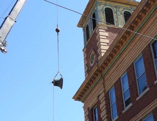 Historic Central Fire Station Bell Installed in Steamer House; 1911 ...