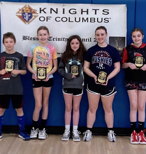 Tioga County Knights of Columbus Crown Free Throw Champions - Owego ...