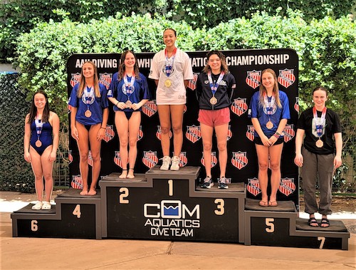 Owego Diver Kaelyn Katchuk wins medals at the 2024 AAU Red-White & Blue ...